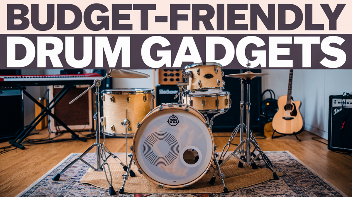 5 of the Best Drum Gadgets On a Budget (Under $25) - Music Minds