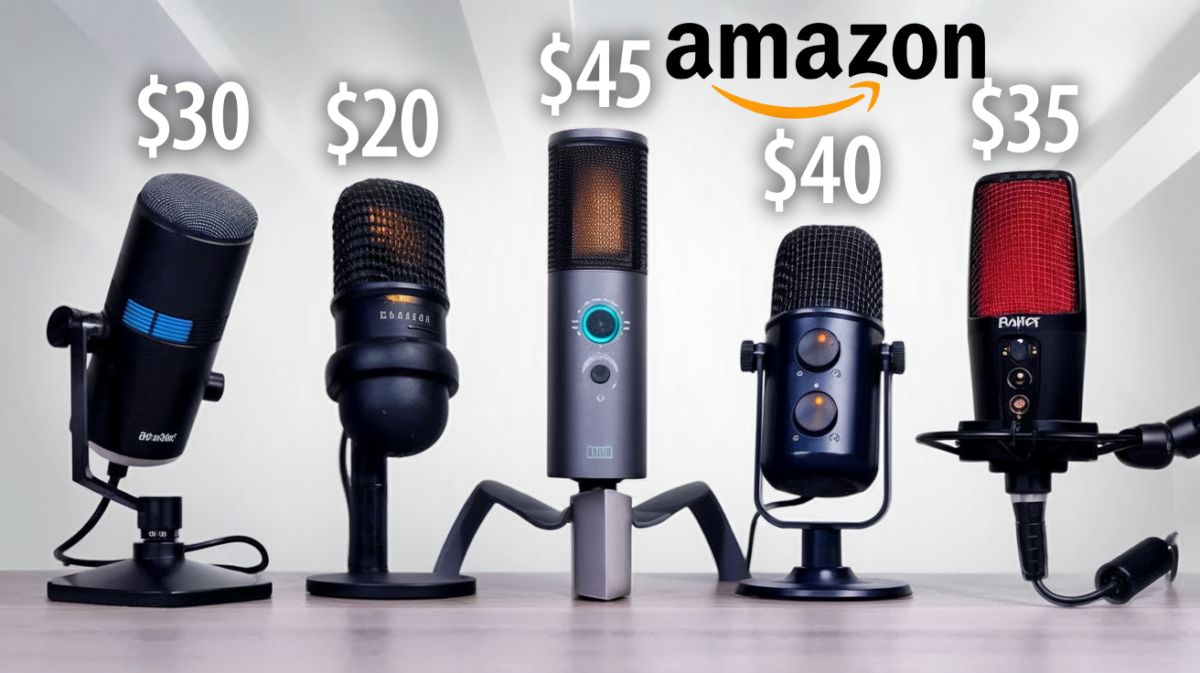 15 of the Best Singing & Streaming Mics Under $50 on Amazon - Music Minds