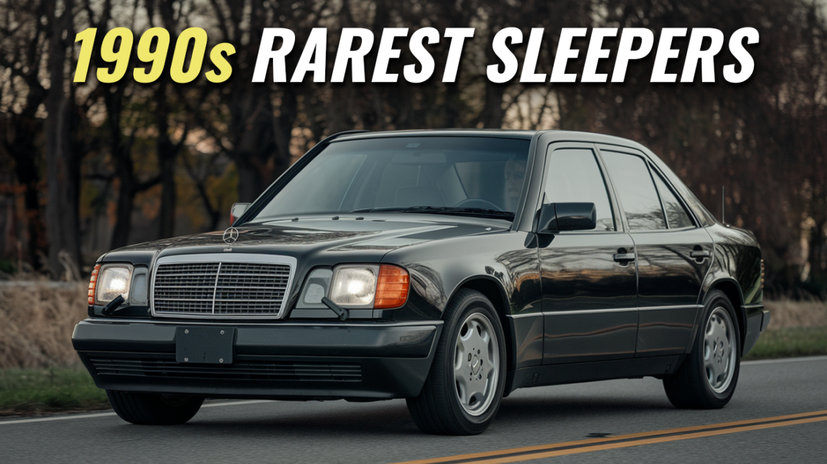 The 10 Rarest 1990s Sleeper Cars That Hid Insane Power Under the Hood - Music Minds