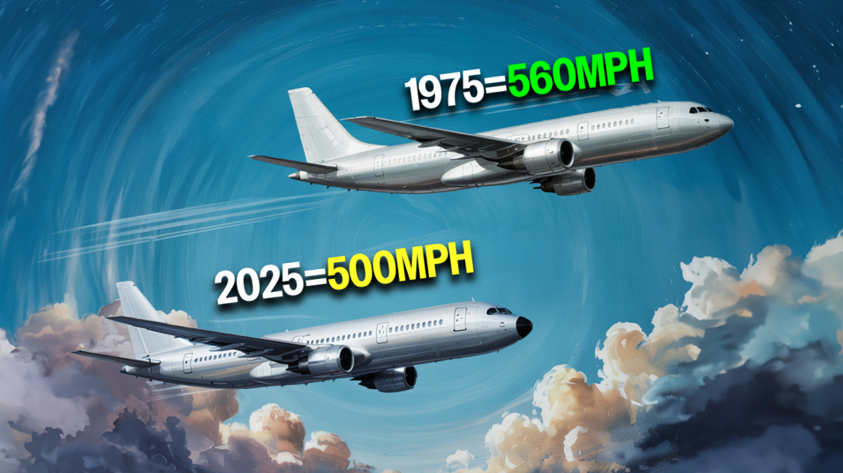 Why Are Planes Flying Slower? - Music Minds