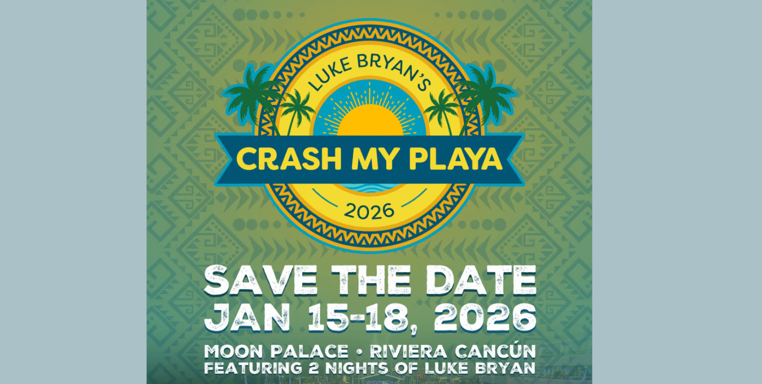 Luke Bryan's Crash My Playa Returns for 11th Year in Mexico - Music Minds