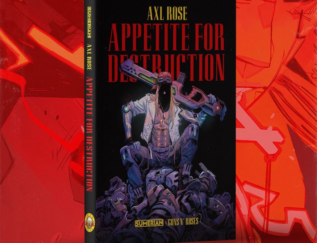 Axl Rose Trades Guitar for Graphic Novels in Cyberpunk Paradise City ...